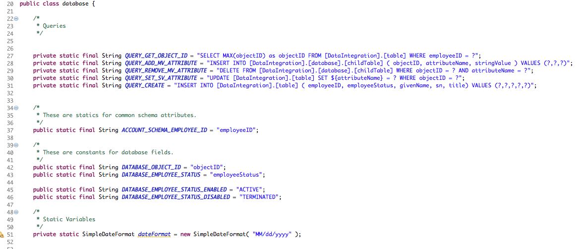 Provisioning to a JDBC Source via an external jar - Compass