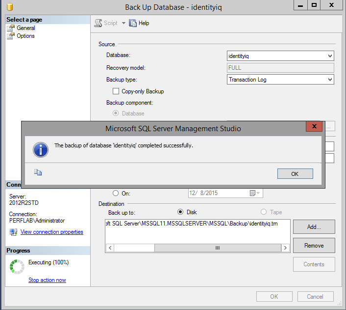 Configuring IdentityIQ for use with SQL Server mirroring - Compass