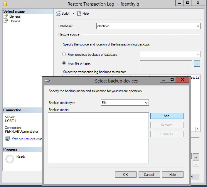 Configuring IdentityIQ for use with SQL Server mirroring - Compass