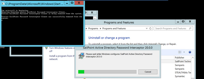 Password Interceptor - Client installation and uninstallation - Compass