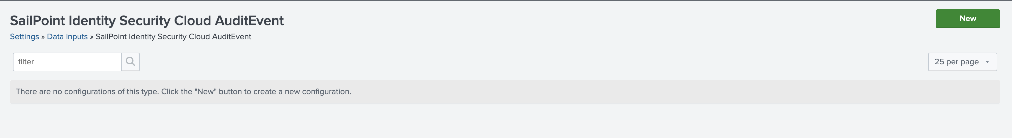 SailPoint Identity Security Cloud AuditEvent Add-on for Splunk ...