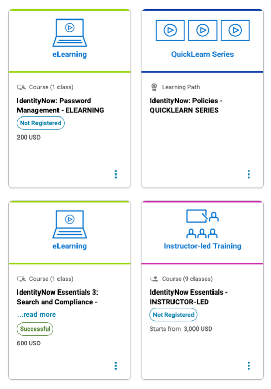 SailPoint eLearning Subscriptions - Compass