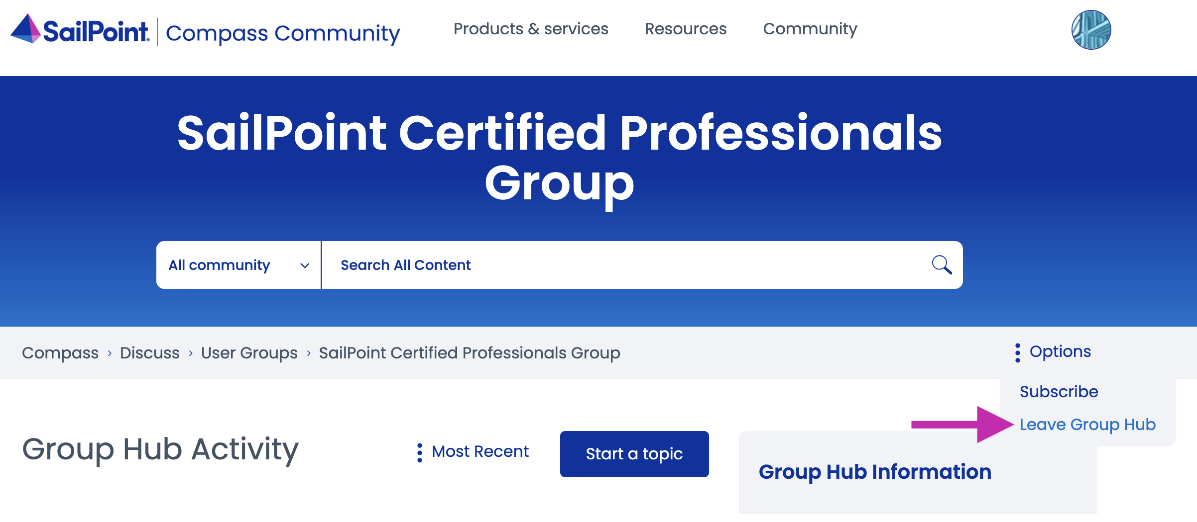 How to: User groups - Compass