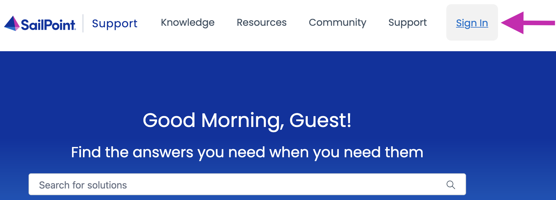 How to: Use the SailPoint Support Portal - Compass