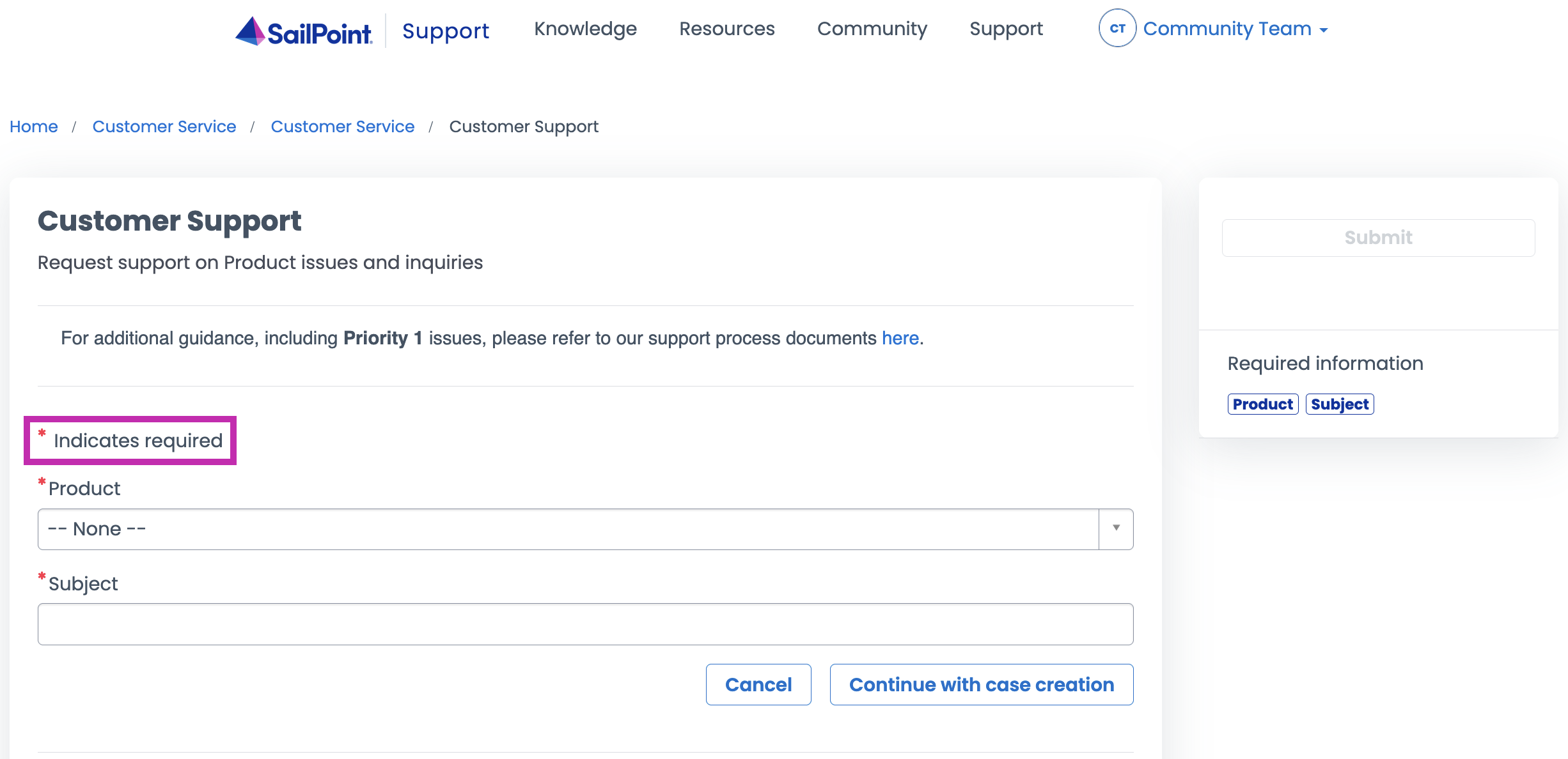 How to: Use the SailPoint Support Portal - Compass